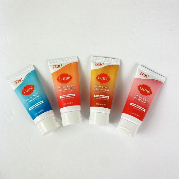 Lume | Bath & Body | Lume Whole Body Deodorant Invisible Cream Mini ...